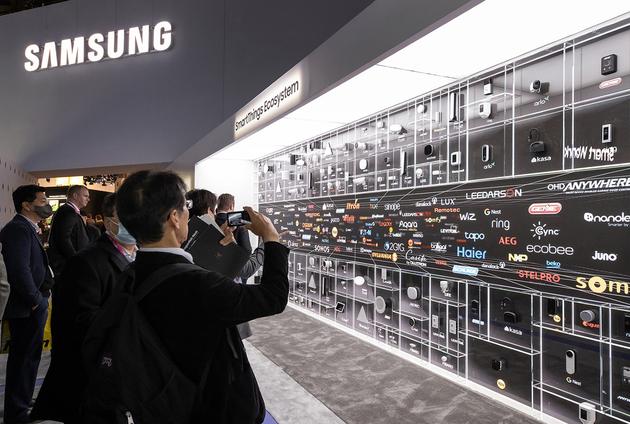 [포토]'초연결시대' 여는 삼성전자...'CES 2023' 전시 현장