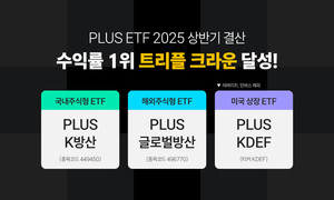 PLUS ETF 올 상반기 국내·해외·미국 수익률 1위